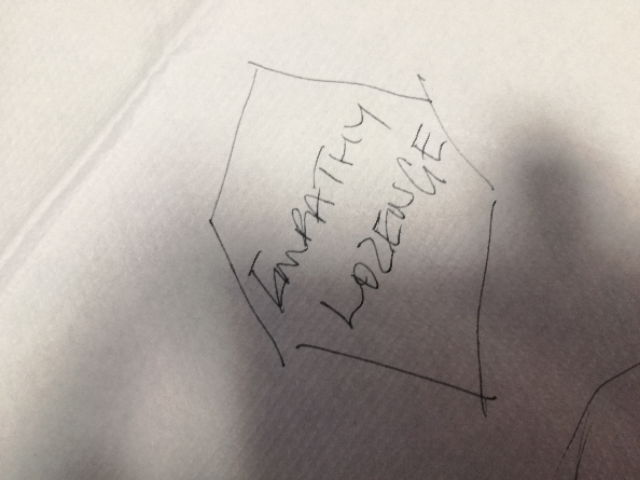 empathy lozenge – Tracey Warr Writing